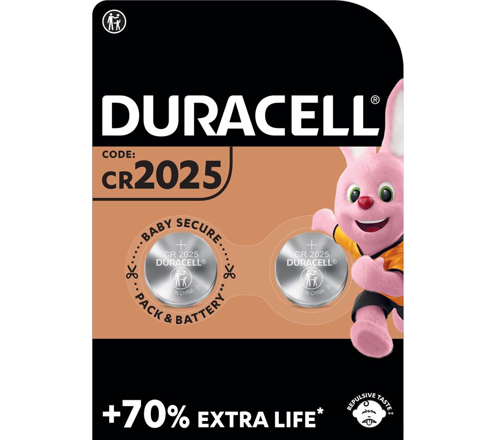 Buy DURACELL DL2025/CR2025/ECR2025 Lithium Batteries | Free Delivery ...