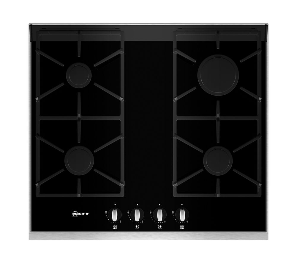 Buy NEFF T66S66N0 Gas Hob - Black | Free Delivery | Currys