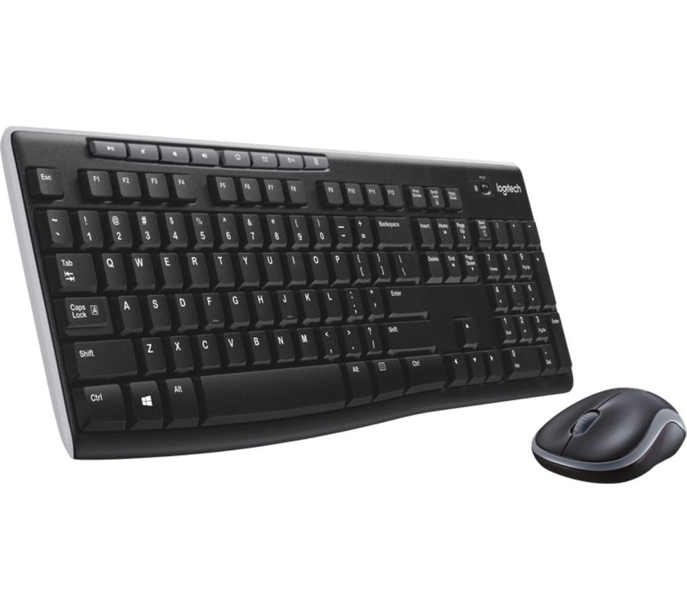 LOGITECH Combo MK270 Wireless Keyboard Mouse Set Deals PC World