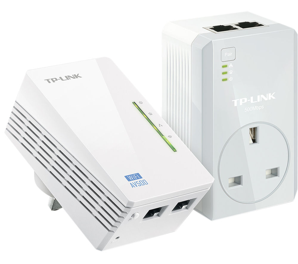 Buy TP-LINK TL-WPA4226KIT WiFi Powerline Adapter Kit - Twin Pack | Free ...