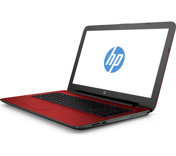 HP 15-af154sa 15.6" Laptop - Red Deals | PC World
